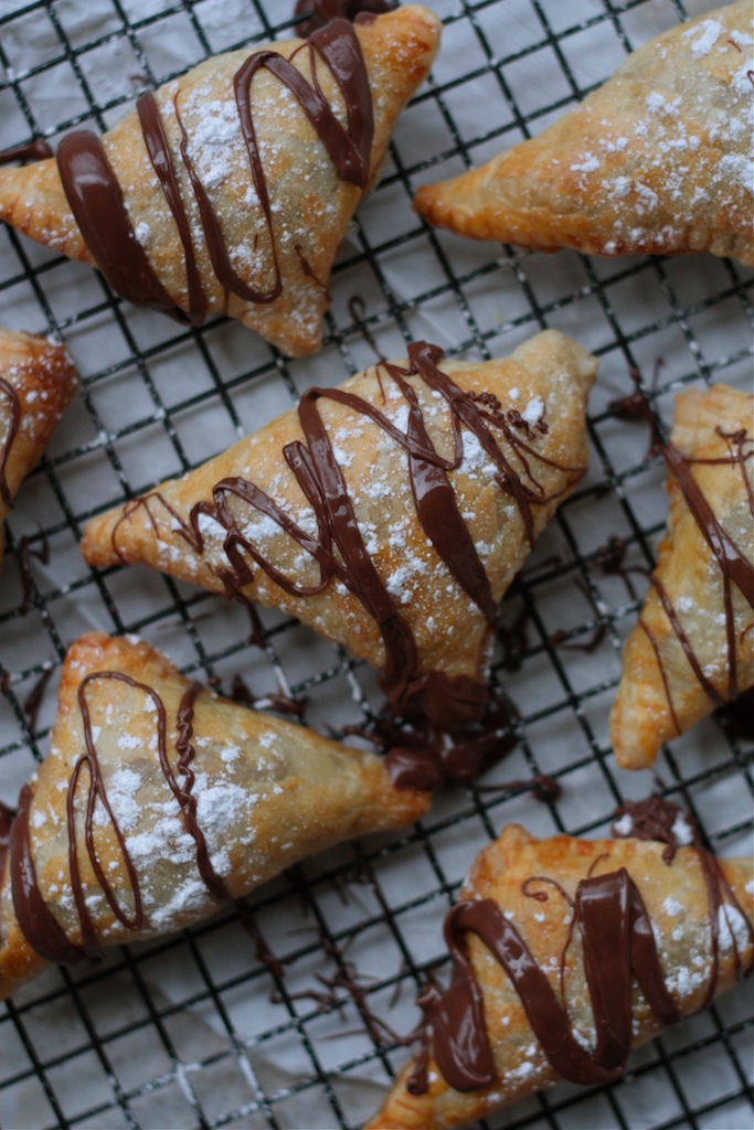 Nutella Cream Cheese Turnovers - Homemade Home