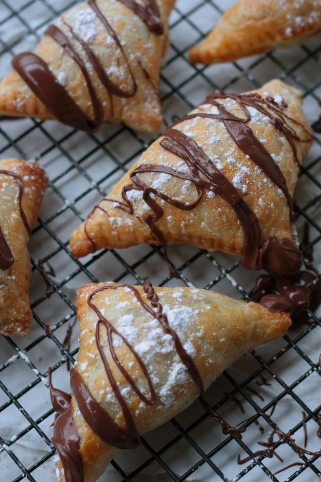 Nutella Cream Cheese Turnovers - Homemade Home