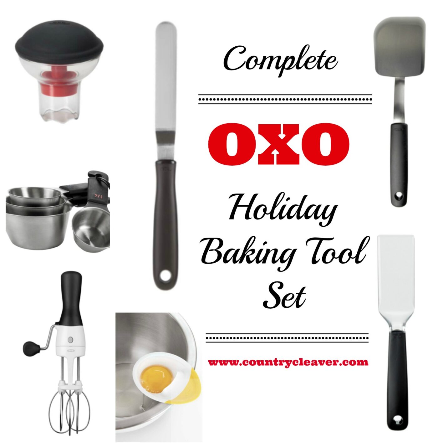Day 9 of Christmas Giveaways! :: OXO Holiday Baking Tool Kit - Homemade ...