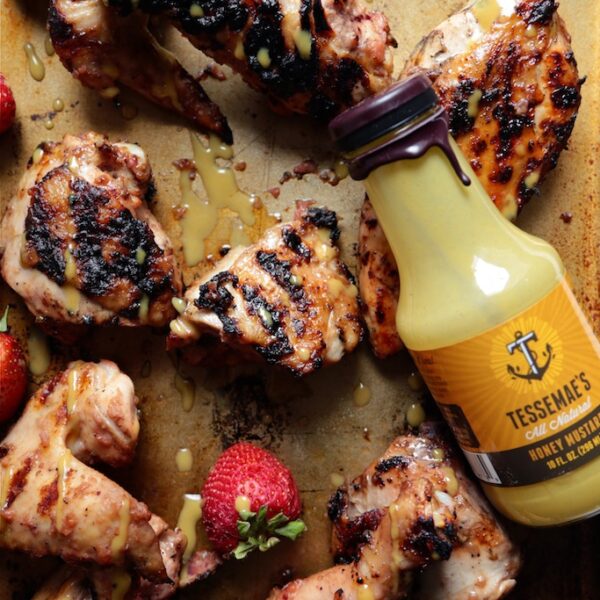 Strawberry Honey Mustard South Carolina Style BBQ Sauce