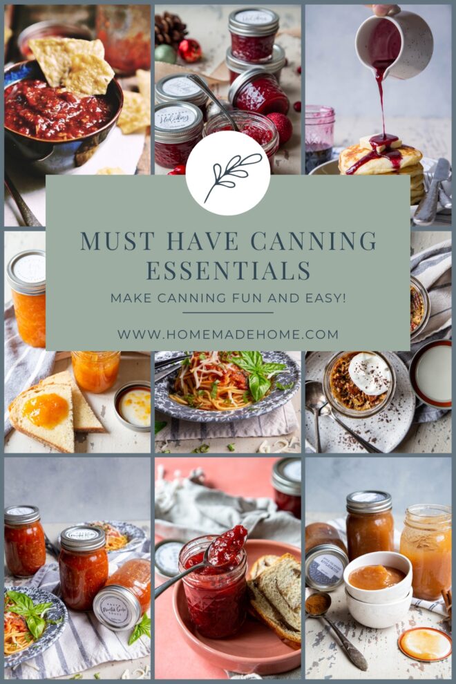 My Favorite Canning Essentials - Homemade Home